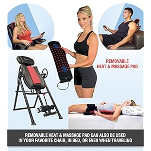 Health Gear ITM7.5 Big & Tall Inversion Table - 400 lbs, 5'1" - 7'0"