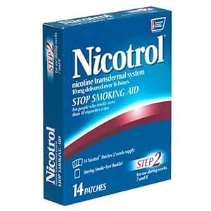 Amazon.com: Nicotrol Step 2 14 Count Patch 10mg: Health & Personal Care