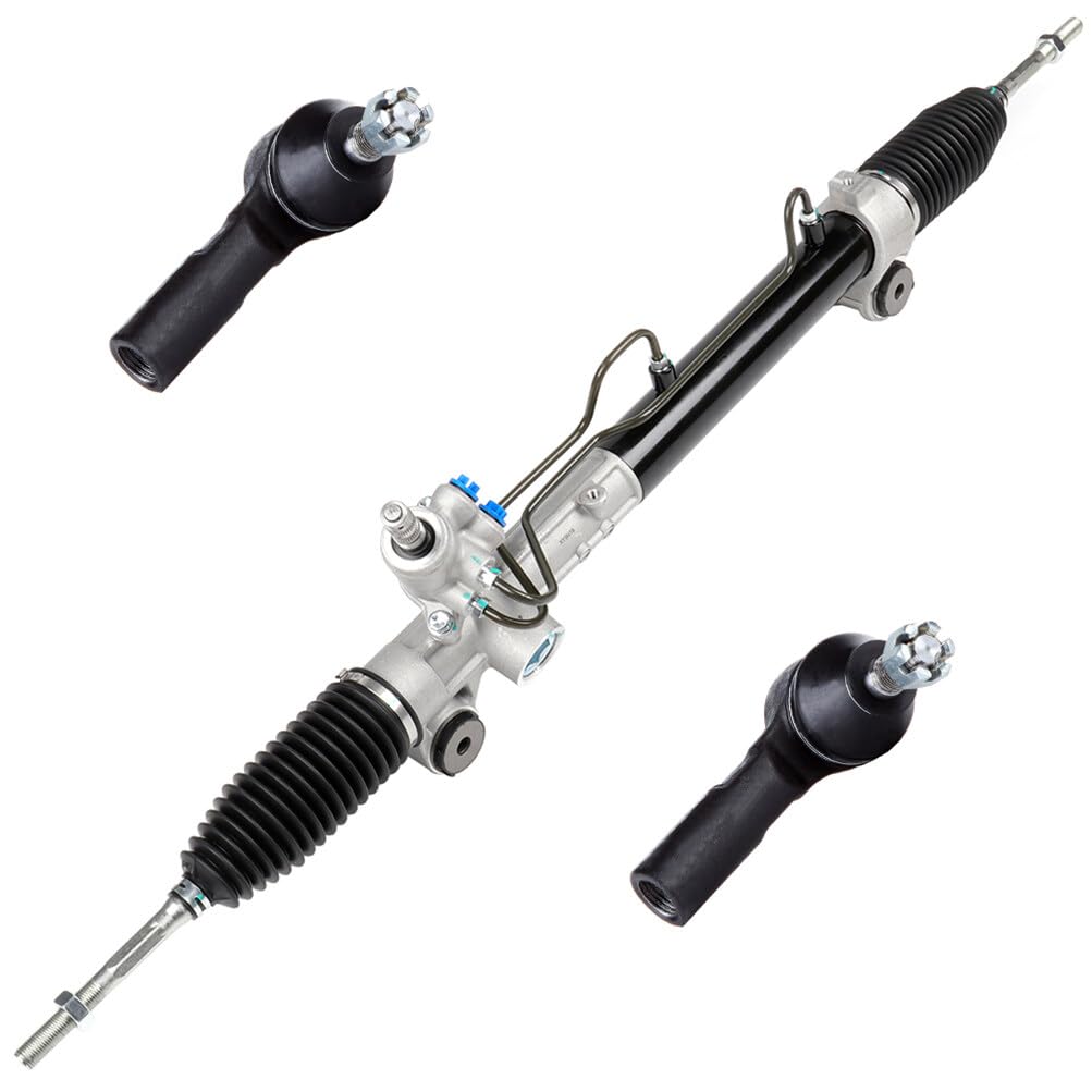 SCITOO Power Steering Rack and Pinion Assembly with Tie Rod End AEF ...