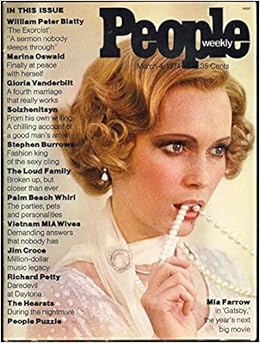 People Weekly Magazine (First Issue) March 4, 1974 (Mia Farrow "Gatsby ...
