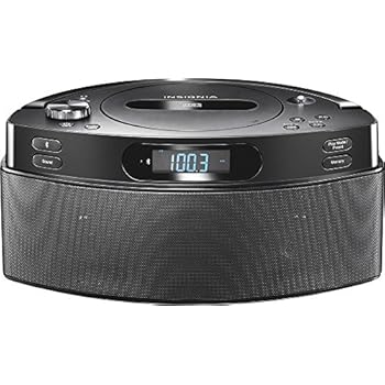 Amazon.com: Insignia - CD Boombox with AM/FM Tuner - Black with ...