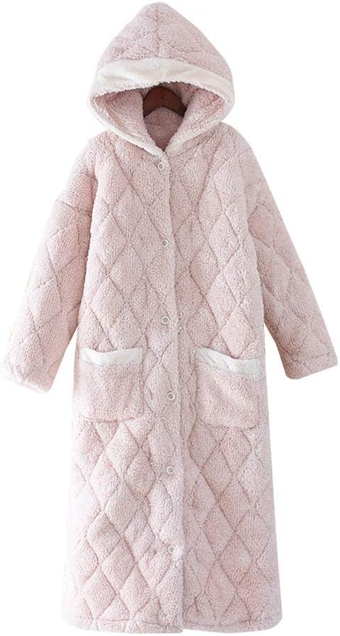 Amazon.com: Sleepshirts Nightgowns Ladies' Pajamas Autumn and Winter ...