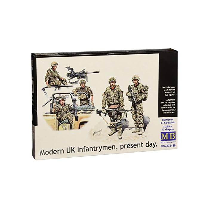 Buy Master Box Models "We Are Lucky! Modern Uk Infantrymen, Present Day ...