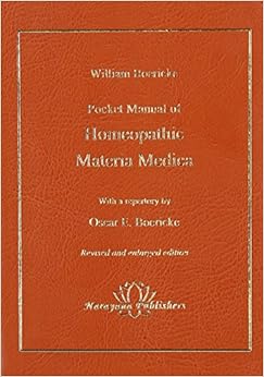 Pocket Manual of Homeopathic Materia Medica & Repertory: William ...