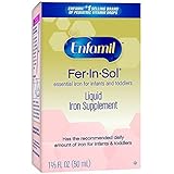 Enfamil FER-IN-SOL Liquid Ferrous Sulfate Oral Solution U.S.P, 50mL ...