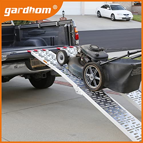 ATV Loading Ramps, gardhom 2 PC 1500 lbs Capacity 7.5' Aluminum Folding ...