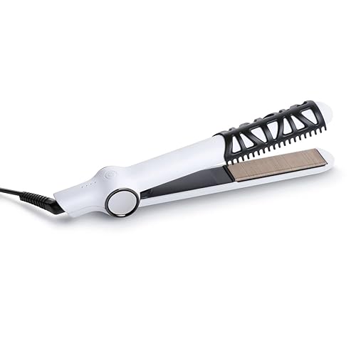 InStyler CERASILK 1" White Ceramic Hair Straightener - For All Hair ...