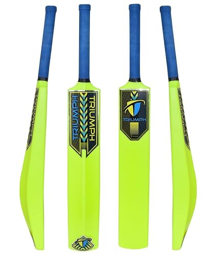 Cricket Full Size Bat for All Age Groups - PVC/Plastic Bat for Tennis ...