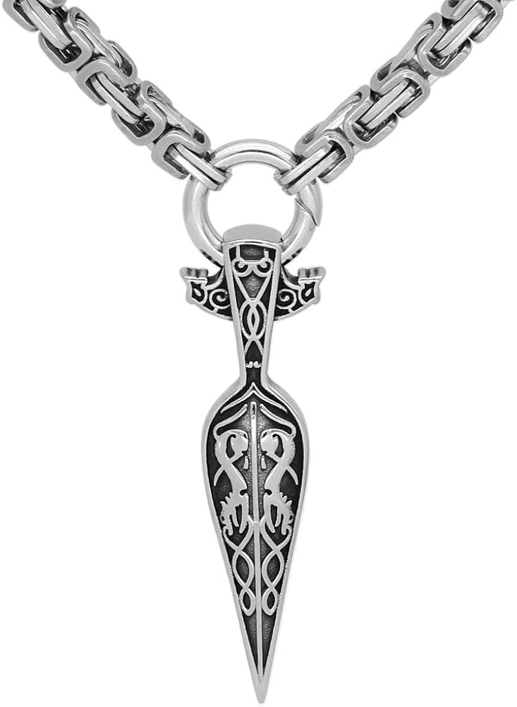 VikingsBrand Odin Spear Gungnir Pendant Viking Norse Gods Jewerly ...