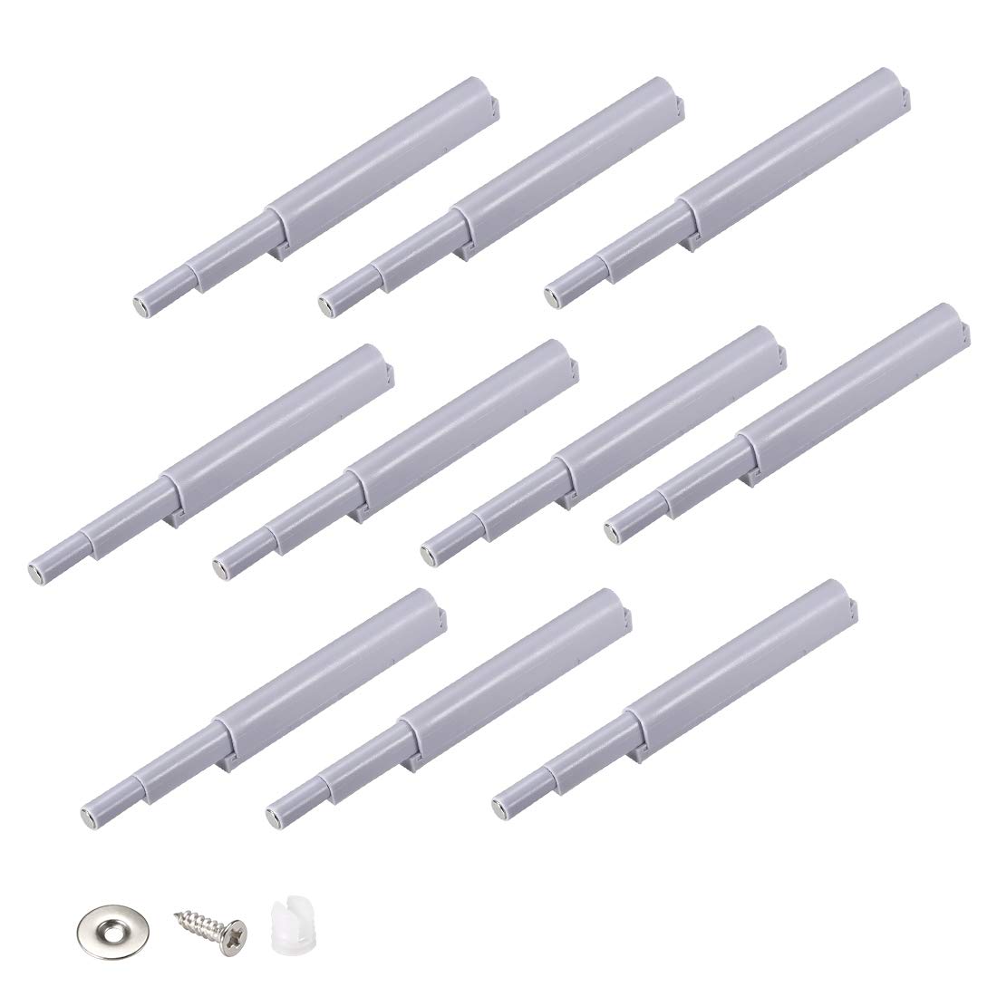 uxcell Magnetic Touch Catch Latch Push To Open System Damper Buffer for ...