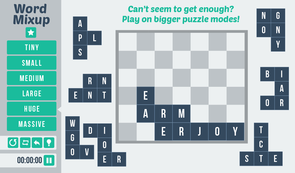 Word MixUp - Mix. Solve. Play this Word Jigsaw Game!:Amazon.com ...