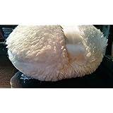 Amazon.com: Jumbo Pink Polar Bear Fluffy Fleece Powder Puff for Dusting ...