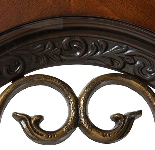 Ashley Furniture Signature Design - Norcastle Glass Top Coffee Table ...