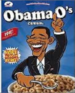 Amazon.com: 2" X 3" Obama O's Cereal: Kitchen & Dining