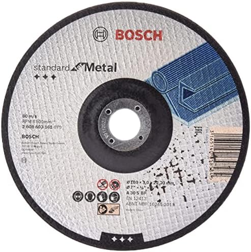 Bosch 2608603161 Standard For Metal Cutting Disc With Depressed Centre ...