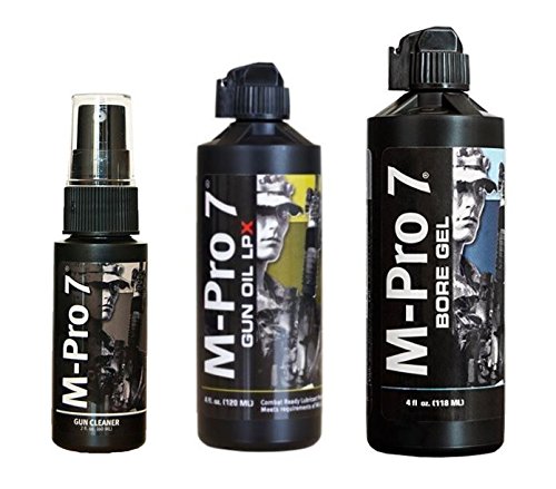 Buy M-Pro7 Bore Cleaning Gel - Cleaner 2oz Spray - 4oz LPX Oil Bottles ...