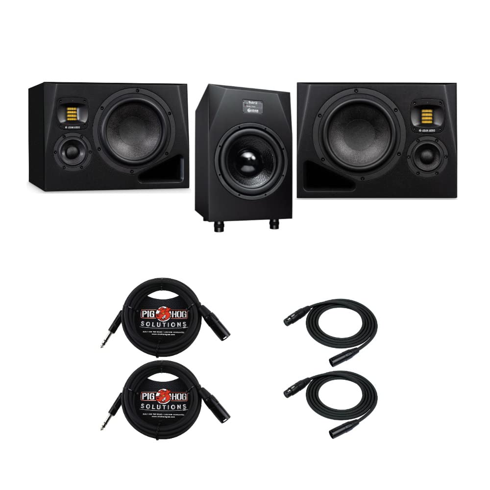 Mua ADAM Audio A8H 3-Way Studio Monitor (Pair) Bundle with Sub12 12 ...