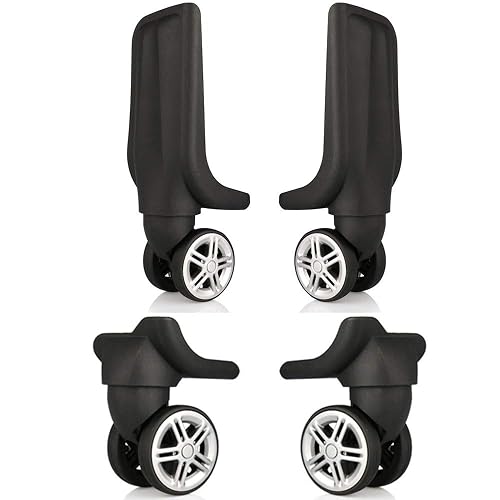 GH8 (DL-W140#) Mute Connected Spinner Wheels for Replacement Luggage ...
