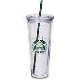 Amazon.com | Starbucks Reusable Venti 24 fl oz Frosted Ice Cold Drink ...