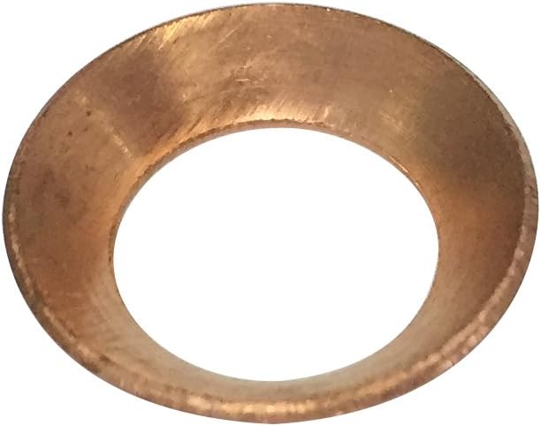 Amazon.com: Legines Copper Flare Gasket, 45 Degree, Flare Fitting (3/8 ...