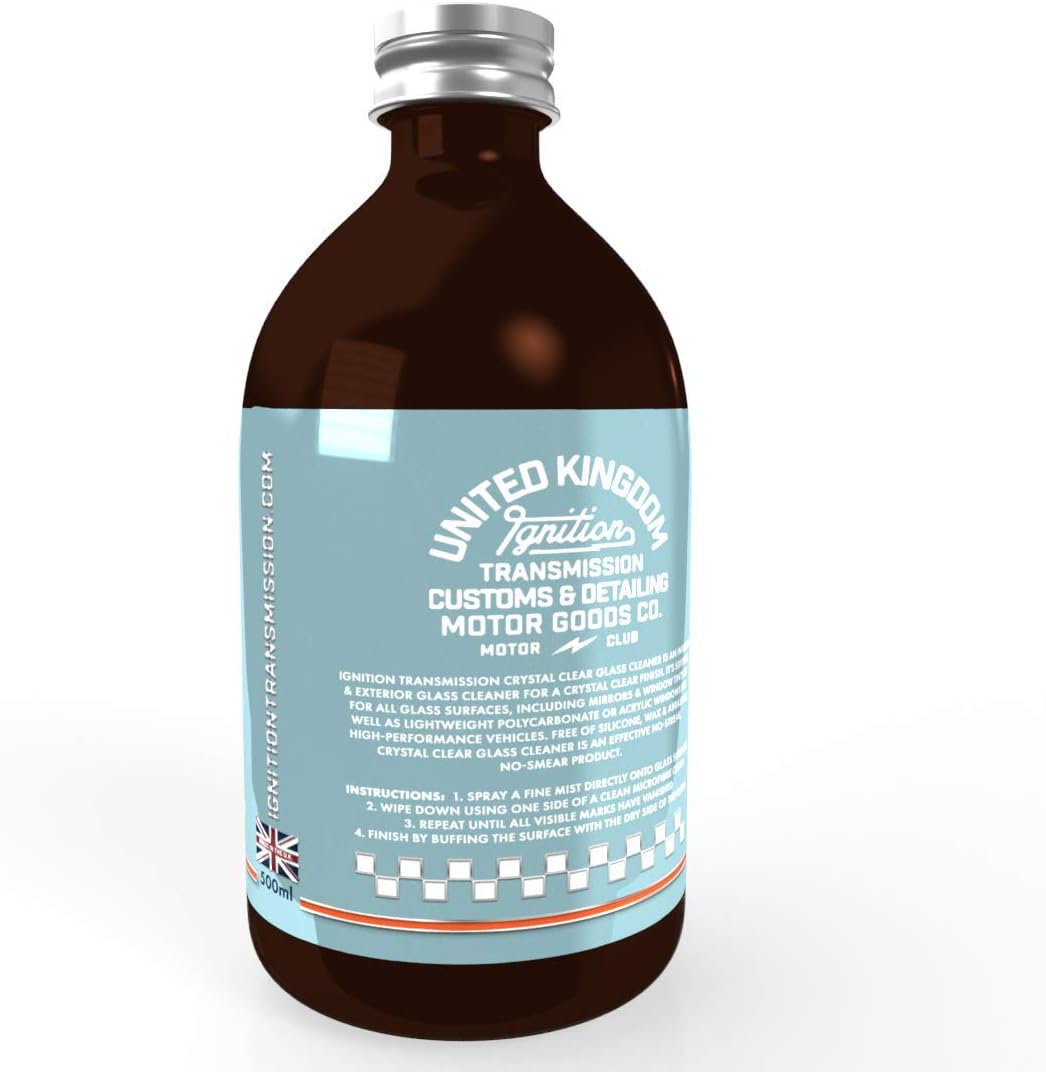 Ignition transmission car glass and window cleaner 500 ml ready to use ...