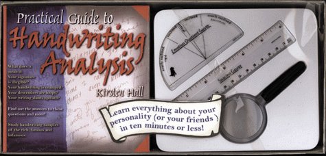 Amazon.com: Practical Guide to Handwriting Analysis: Book and Kit ...