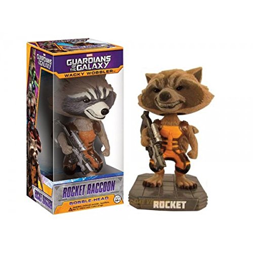Limited Edition Guardians of the Galaxy Flocked Rocket Raccoon - Wacky ...