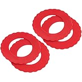 Amazon.com: Set of 4 Mini Silicone Crust Shields - Protect Edge of 5 ...