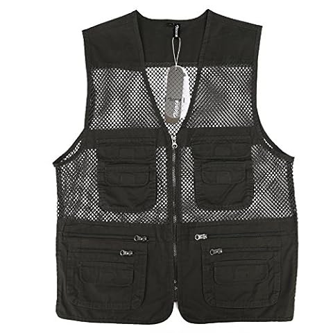 Zicac Neu Perforierte Outdoor Männer Mesh-Baumwolle Multitaschen ...