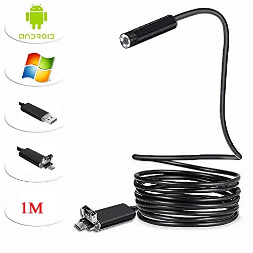 2 in 1 Endoscope, Snake Camera, Lazaga 6 LEDs Nepal | Ubuy