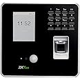 ZKTeco Reloj Checador con Reconocimiento Facial Ultra Rápido y Lector de Huella Digital, MB20-VL ...