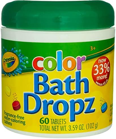 Bath Dropz Water-Coloring Tablets, 3.59 oz, 60 Ct price in Saudi Arabia ...