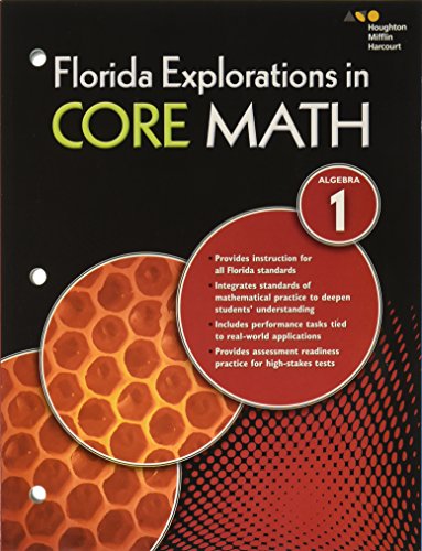 HMH Algebra 1: Exploration in Core Math: Common Core Student Workbook ...
