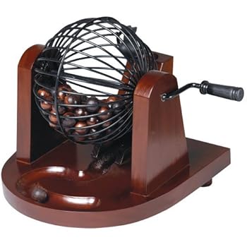 Amazon.com: XC5867WD93ABL Artisan Deluxe Wooden Bingo Set: Toys & Games