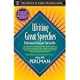 Amazon.com: Writing Great Speeches: Professional Techniques You Can Use ...