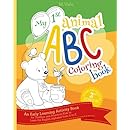 My First Animal ABC Coloring Book: An Activity Book for Toddlers and ...