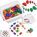 Amazon.com: edx education Rainbow Pebbles Classroom Set - Sorting and ...