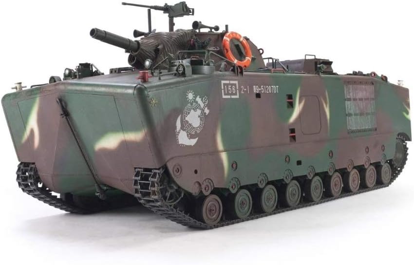 Amazon.com: AFV Club 1/35 LVTH-6 105 mm Howitzer FIRE Support Vehicle ...