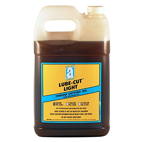LUBE-CUT 51201 Heavy Duty Cutting Oil, 1 gallon, Light Fluid: Amazon ...
