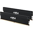 Crucial Pro DDR5 RAM 64GB Kit (2x32GB) 6400MHz CL40, Overclocking ...