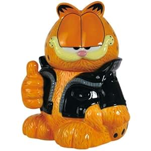 Amazon.com: Westland Giftware Ceramic Cookie Jar, Garfield Too Cool, 11 ...