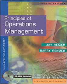 Principles of Operations Management: Heizer, Jay, Render, Barry: 9780275961848: Amazon.com: Books