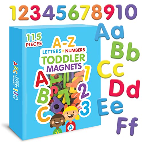 Curious Columbus - Magnetic Letters and Numbers for Toddlers - Alphabet ...