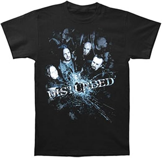 Amazon.com: Disturbed Men's Band Photo 2011 T-shirt XX-Large Black ...