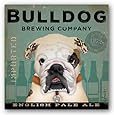 Amazon.com: Bulldog Brewing Co. by Stephen Fowler 12"x12" Art Print ...