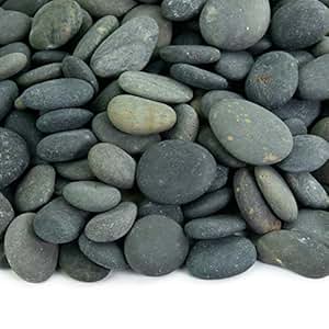 Amazon.com : Mexican Beach Pebbles | 20 Pounds of Smooth Unpolished ...