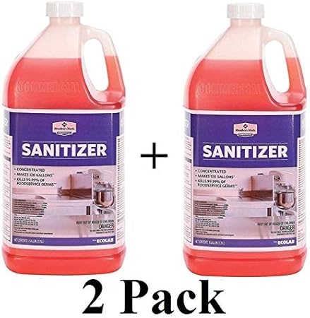 Amazon.com: Commercial Sanitizer (128 oz.) - 2 Pack: Kitchen & Dining