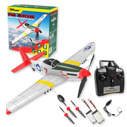 Top Race Remote Control Airplane | RC Plane 4 Channel Ready to Fly RC ...