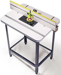 MLCS Woodworking Router Table Top and Fence with Phenolic Plate ...