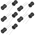 uxcell 10 Pcs Radial Lead Type Inductor Through Hole Mount Electronic ...